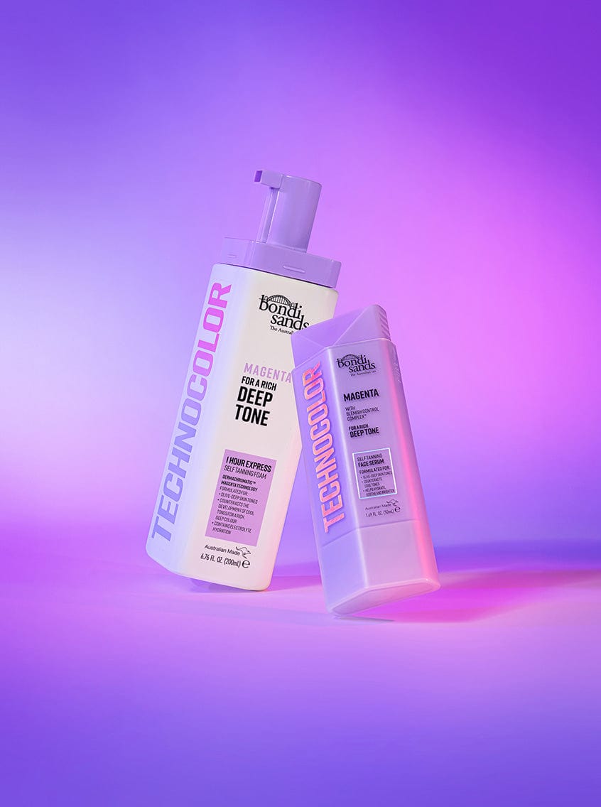 Technocolor Magenta Bundle - Tan for Olive to Deep Tones - Bondi Sands USA