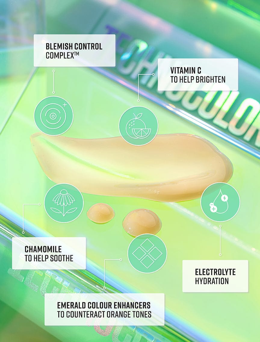 Technocolor Emerald Self Tanning Face Serum - Face Tan - Bondi Sands USA