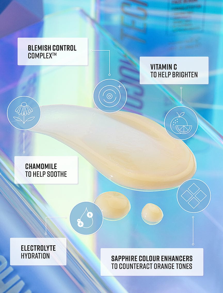 Technocolor Sapphire Self Tanning Face Serum - Face Tan - Bondi Sands USA